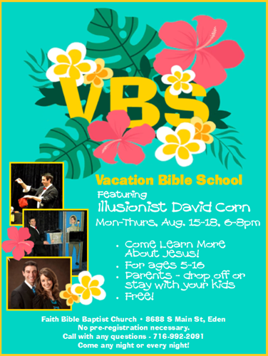 Buffalo NY Baptist Church, Fundamental Baptist, Independent Baptist Church